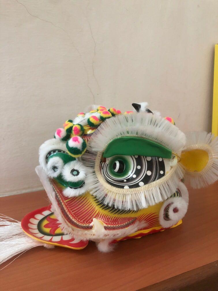 Mini Futsan Lion Head Display, Hobbies & Toys, Toys & Games on Carousell