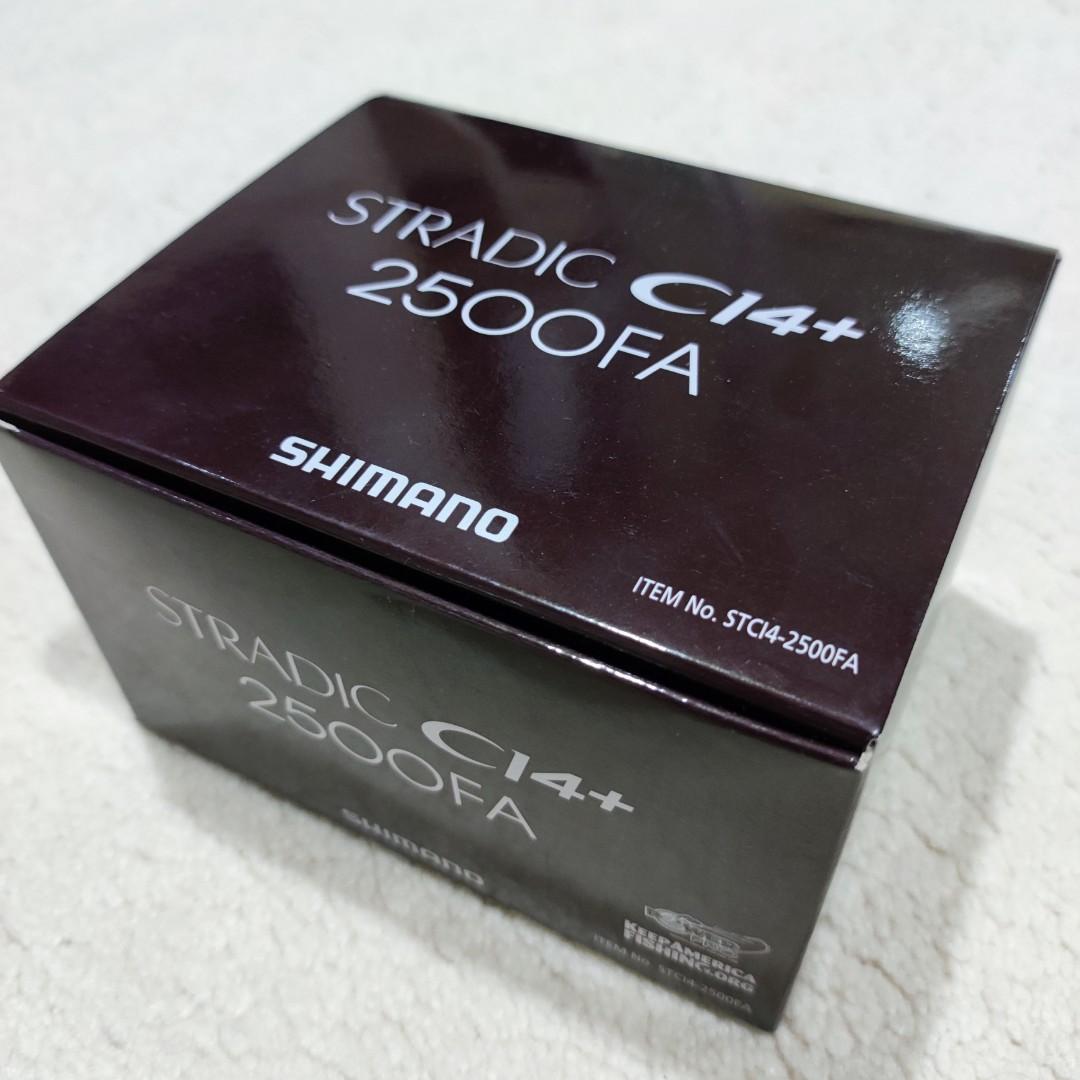 *FULL Set w/ Box & Bag* Shimano Stradic CI4+ 2500 with Evo Solid Carbon ...