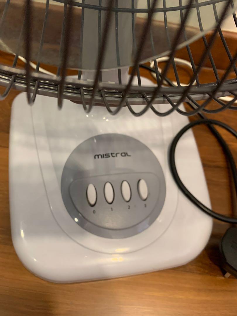 Mistral Table Fan for sale, TV & Home Appliances, Air Conditioners ...