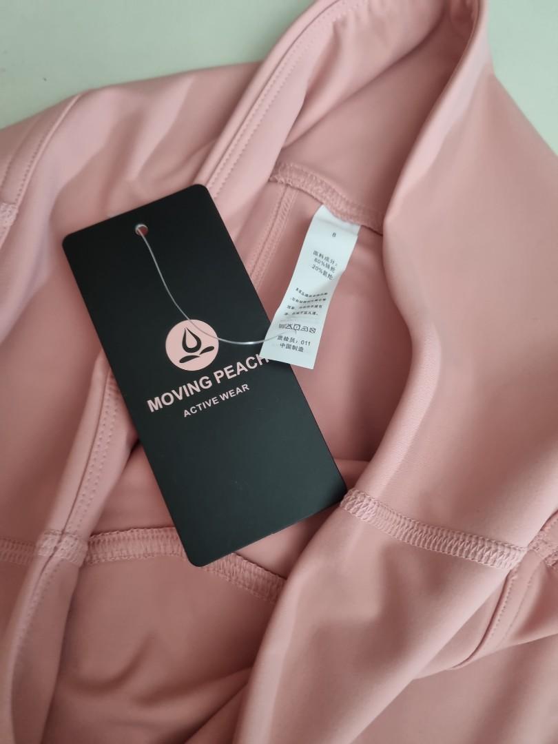 MOVING PEACH FITNESS TIGHTS, Women's Fashion, Bottoms, Other Bottoms on ...