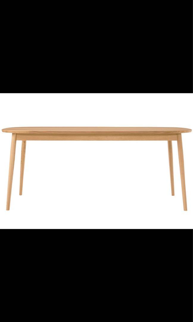 Muji dining table, Furniture & Home Living, Furniture, Tables & Sets on ...