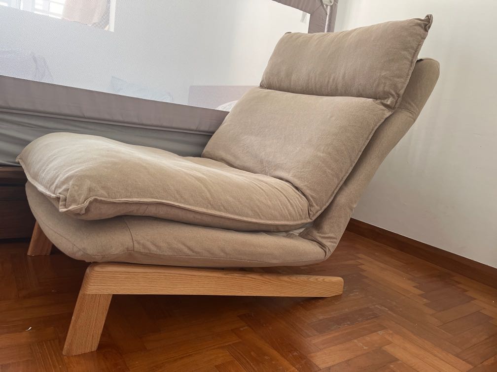 Muji single sofa, Furniture & Home Living, Furniture, Chairs on Carousell