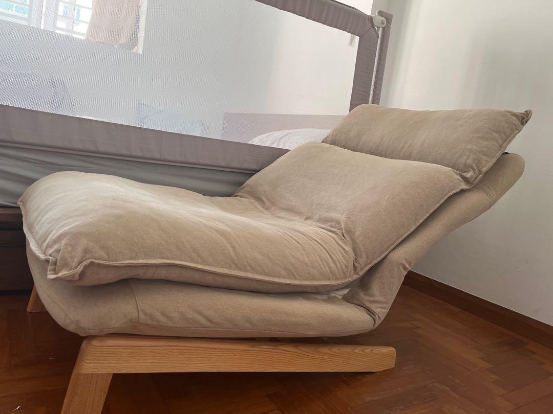 Muji single sofa, Furniture & Home Living, Furniture, Chairs on Carousell