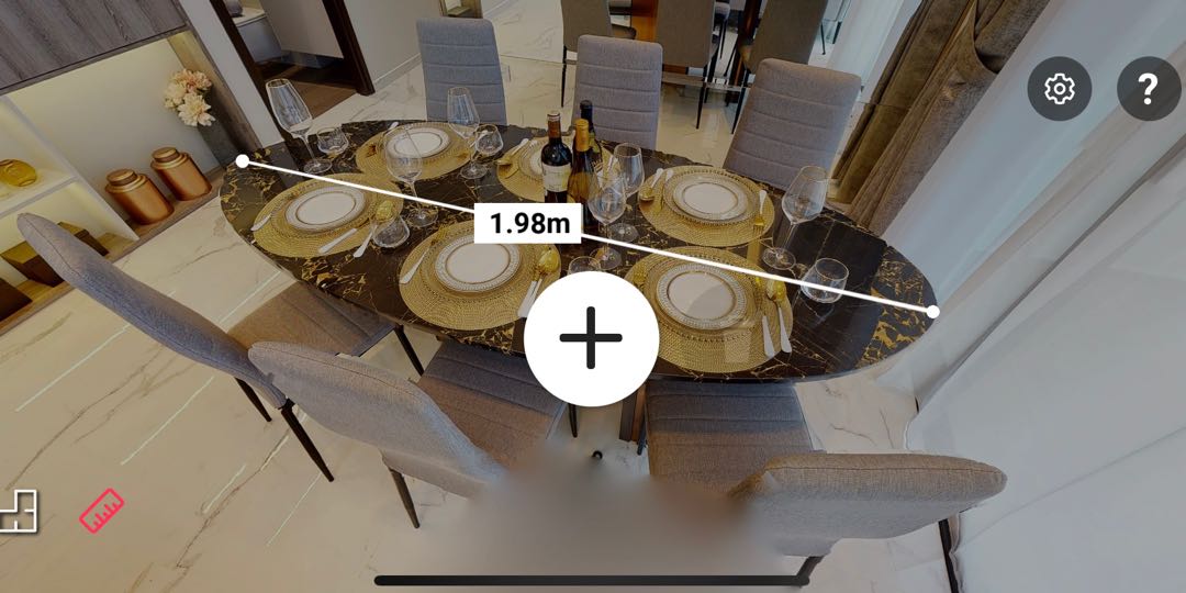 NEW 2 Meter Dinning table with 6 dining chairs, Furniture & Home Living ...