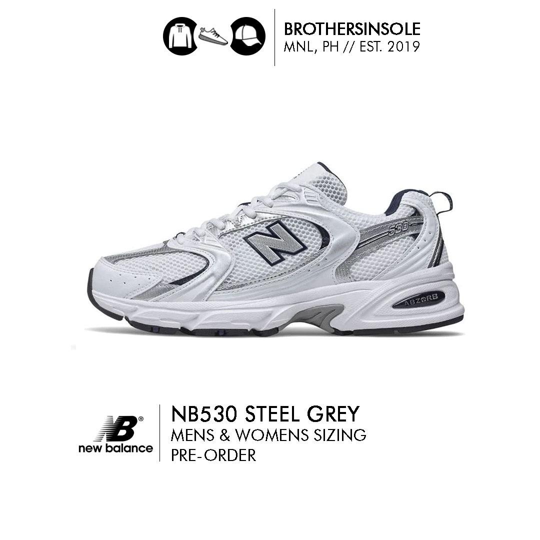 New Balance 530 Beige & Steel Grey, Men's Fashion, Footwear, Sneakers ...