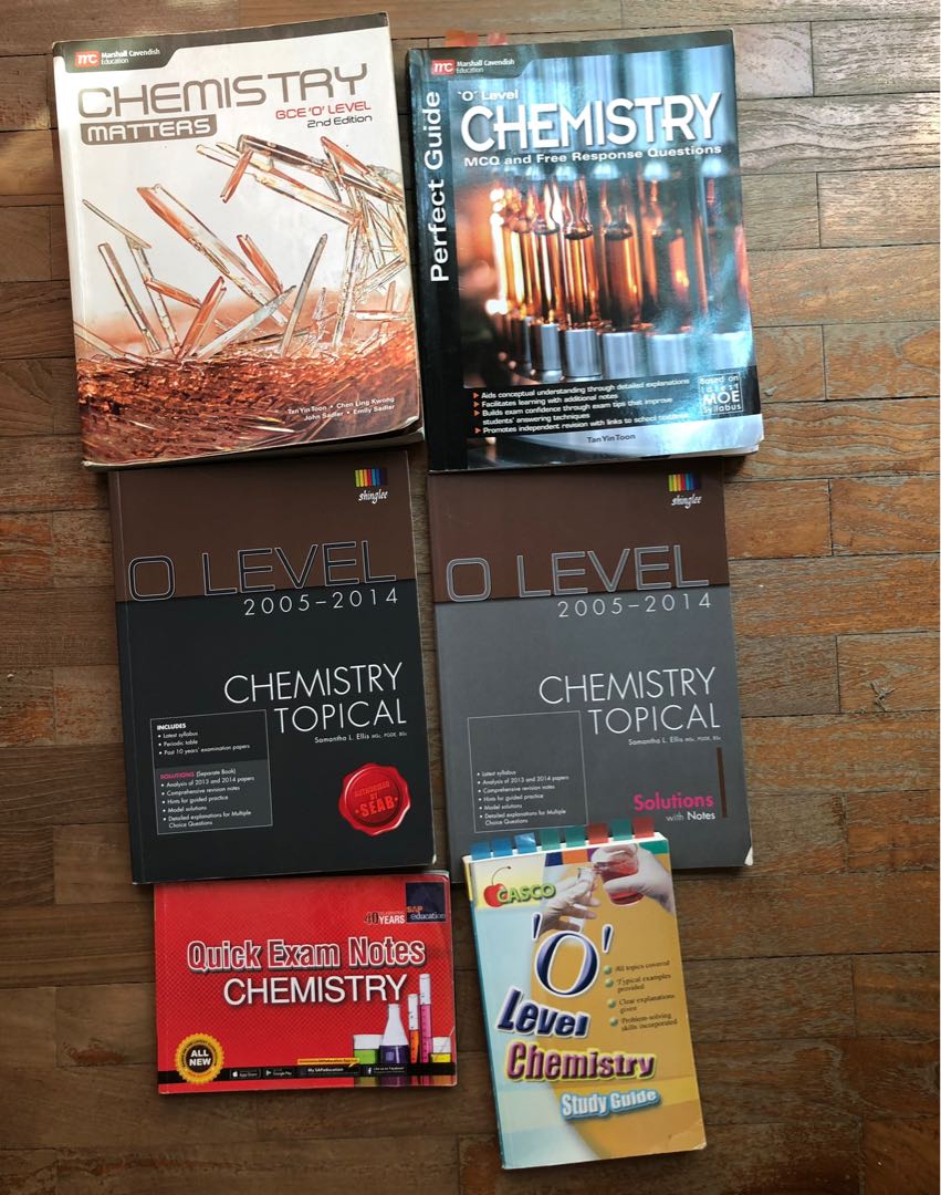 O level chemistry book on Carousell