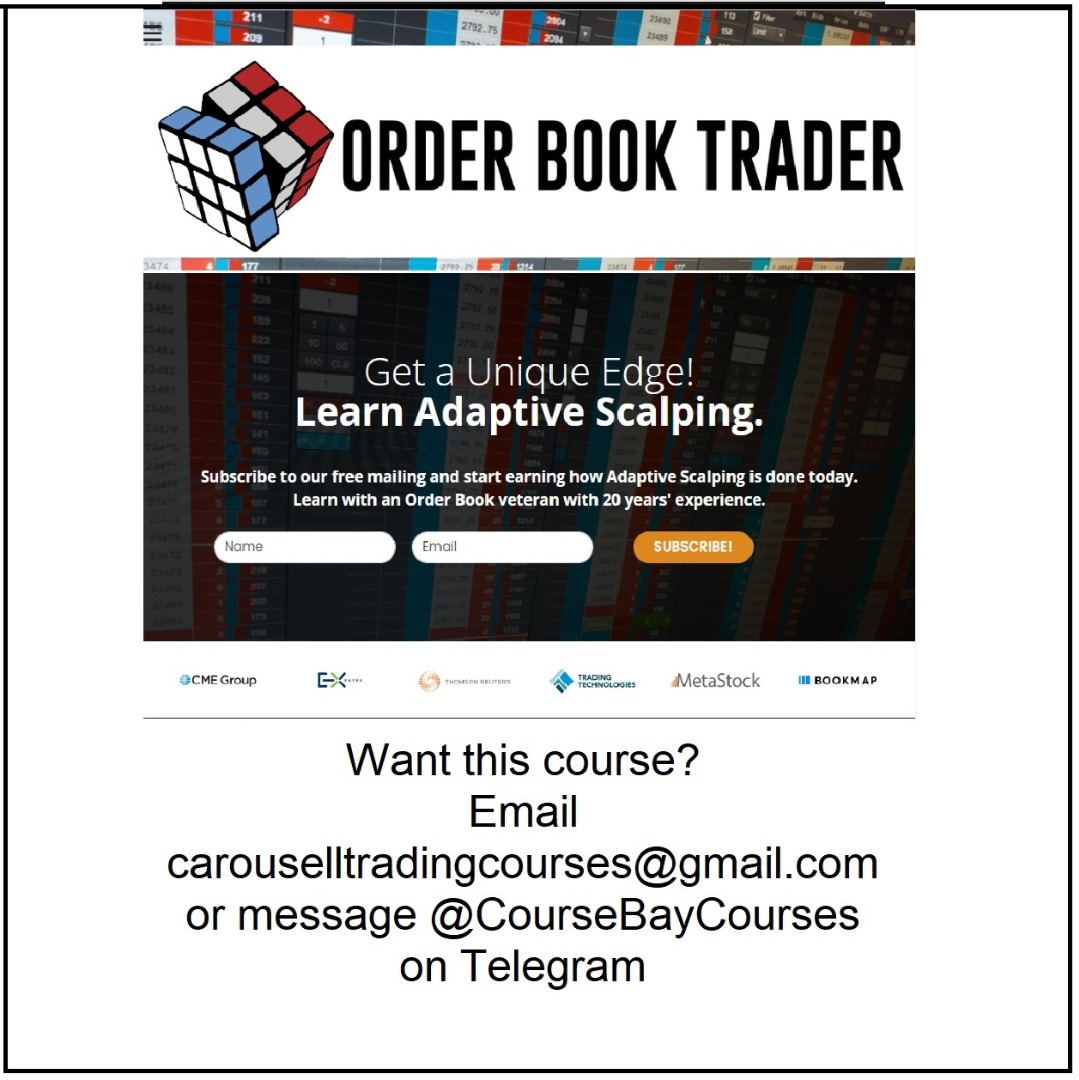 Order Book Scalping Course – OrderBookTrader – Kevin Toch, Hobbies ...