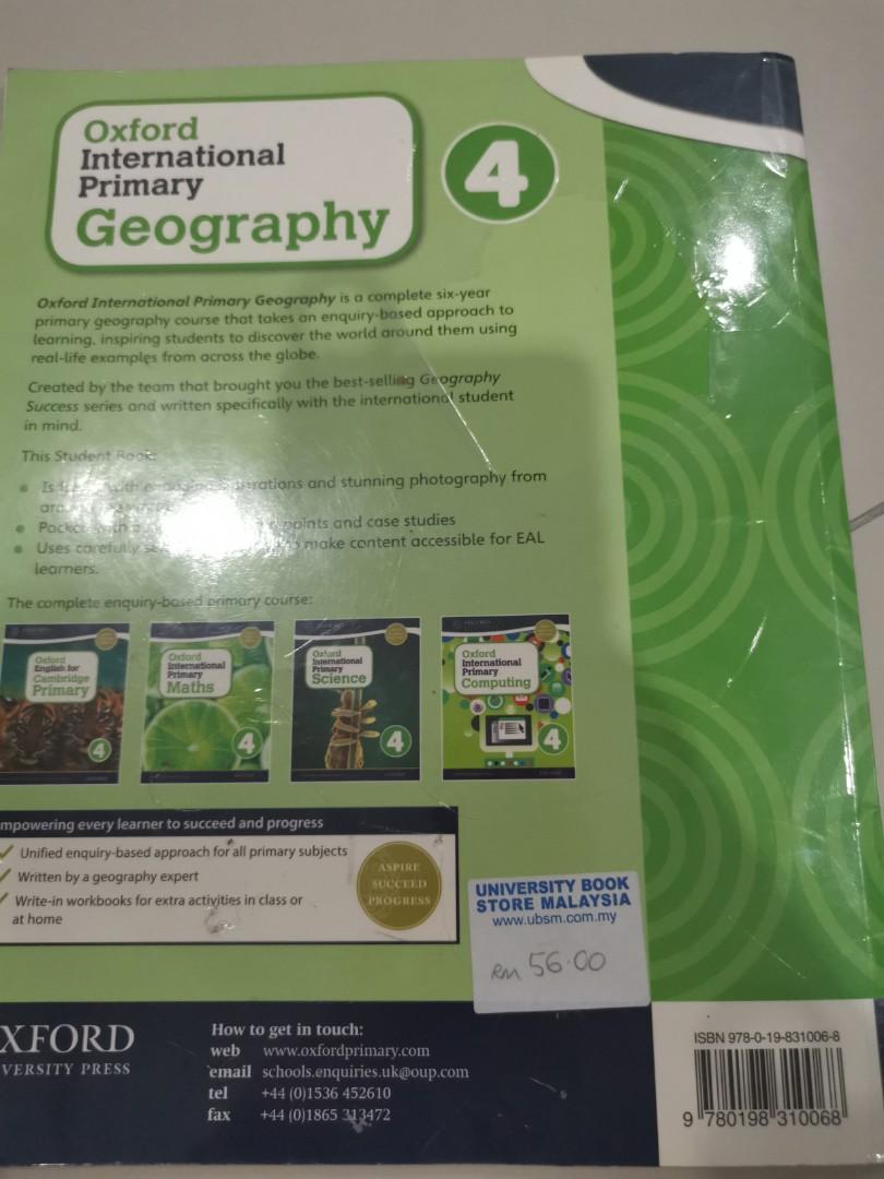 Oxford International Primary Geography 4, Hobbies & Toys, Books & Magazines, Textbooks on Carousell