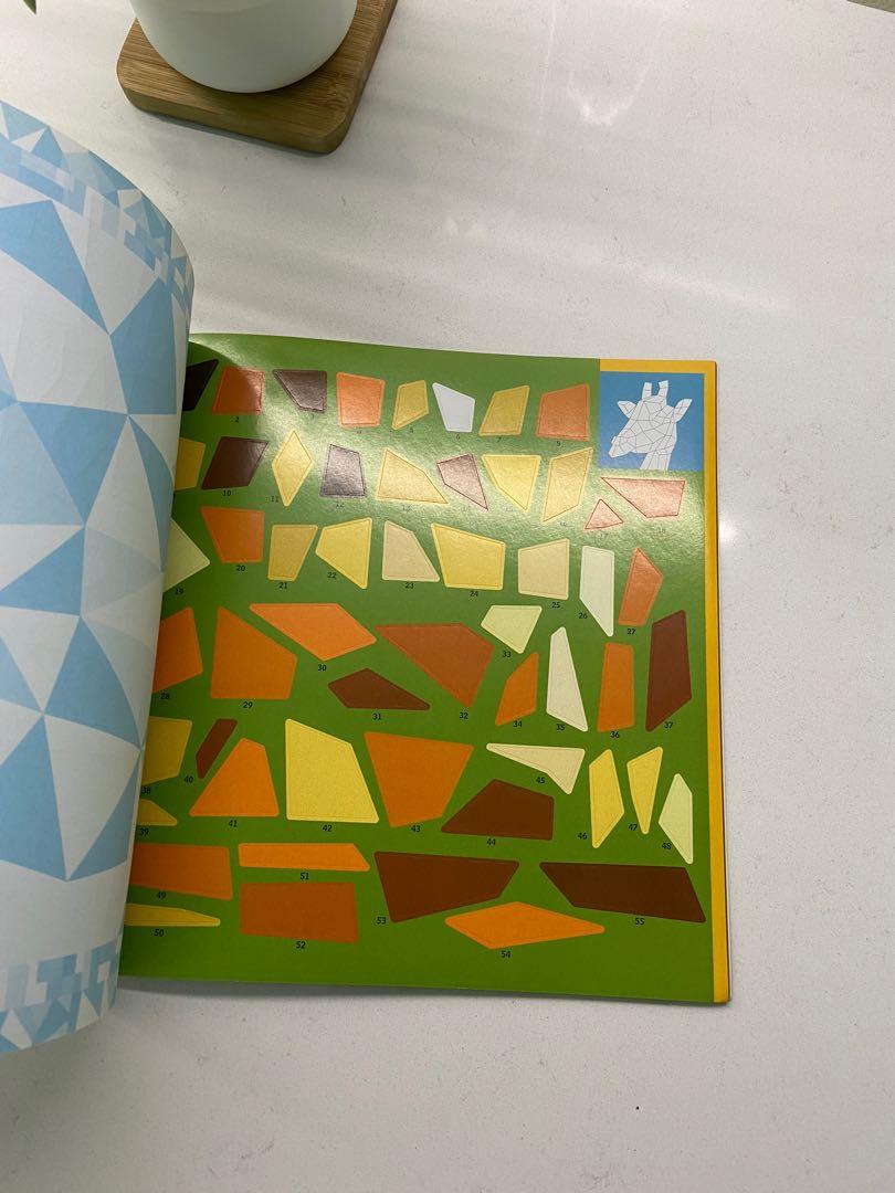 Paint by sticker, Hobbies & Toys, Stationery & Craft, Art & Prints on ...