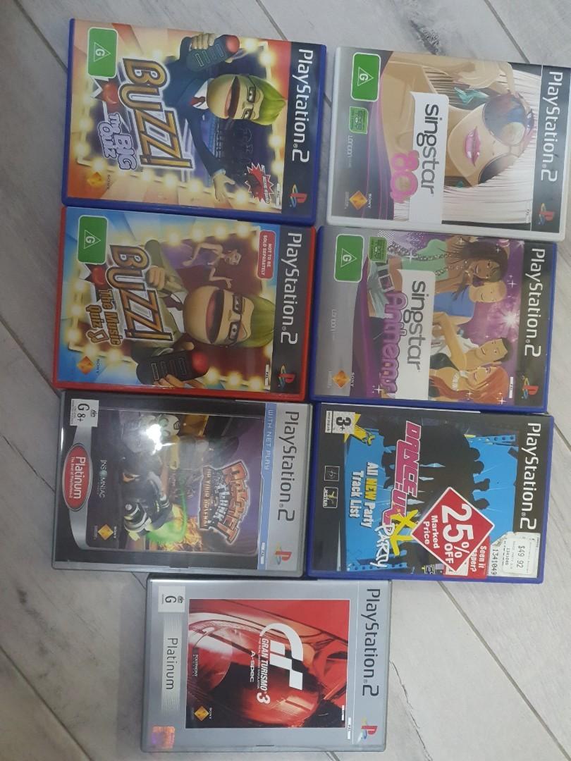 Playstation 2/ PS2 Console full set with games, Video Gaming, Video ...