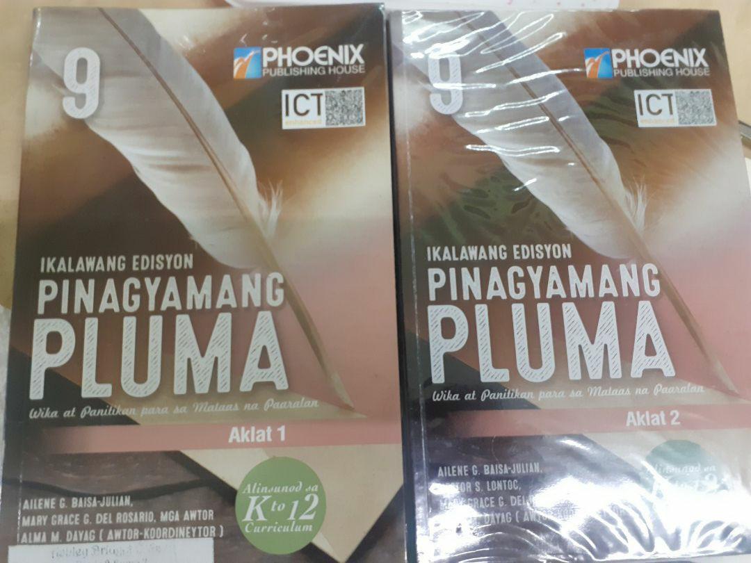 Pluma 9 Aklat 1 and 2, Hobbies & Toys, Books & Magazines, Textbooks on ...