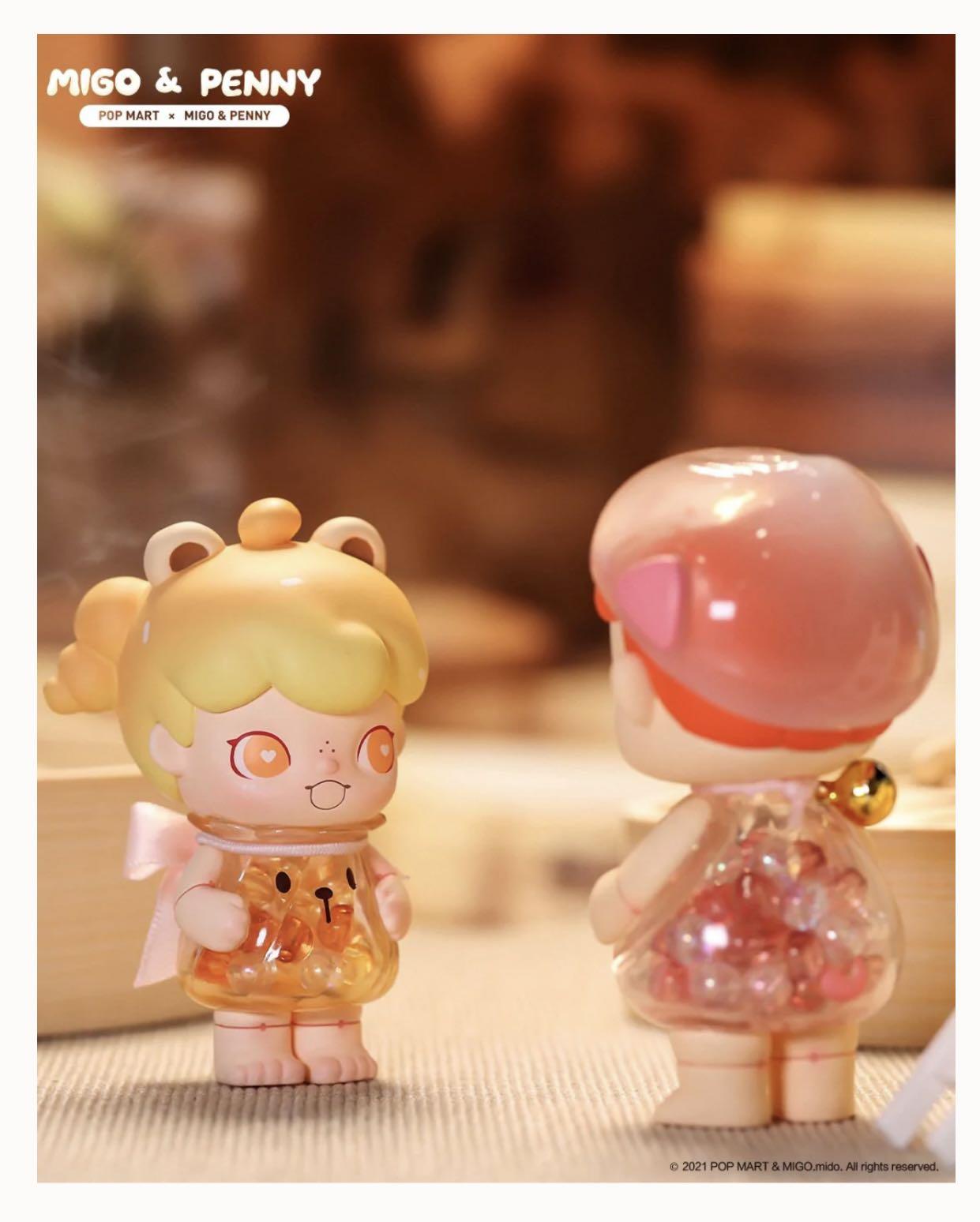 POP MART Migo and Penny Figure, Hobbies & Toys, Toys & Games on Carousell