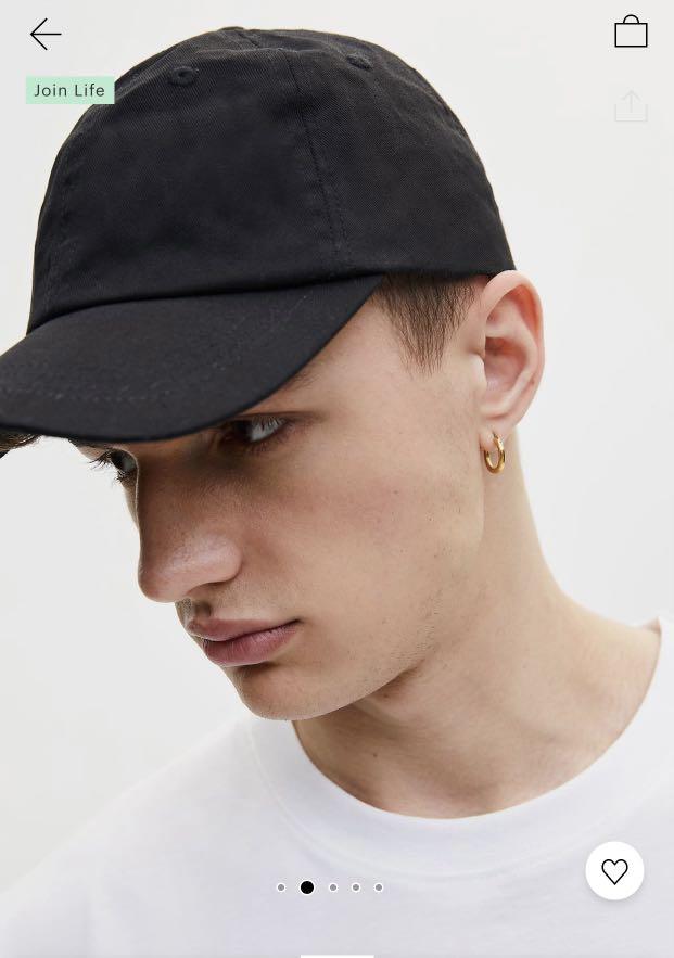 Pull and Bear Basic Black Cap, Men's Fashion, Watches & Accessories ...