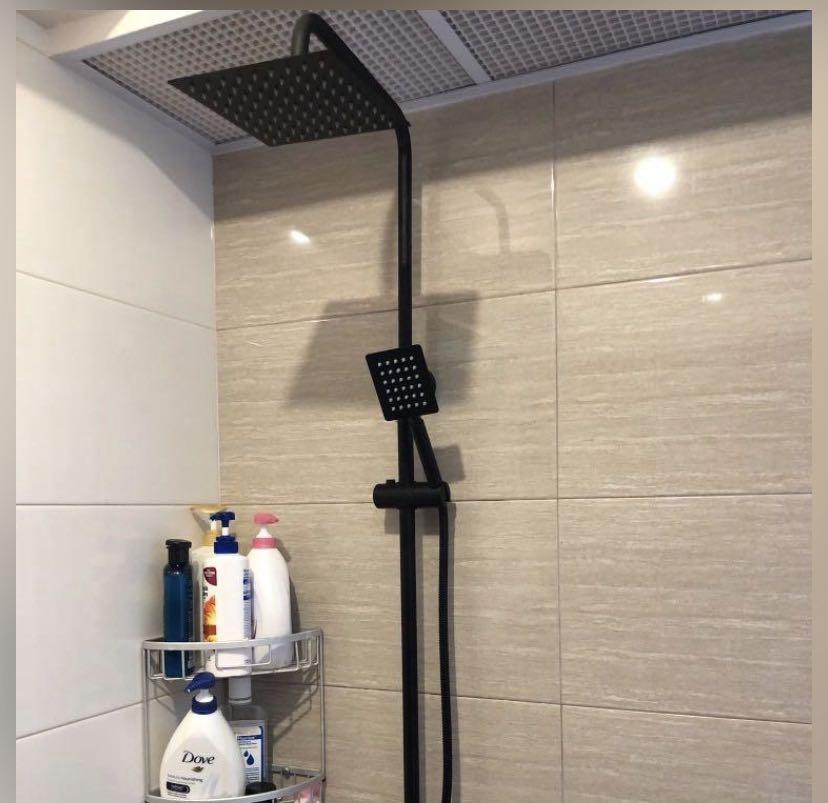 Rain Shower set Instant Water Heater Stainless Steel Premium High ...