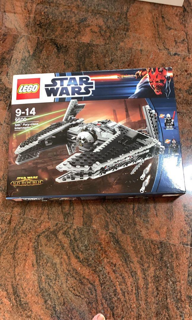 Rare! LEGO Collectible Star Wars 9500 Sith Fury-Class Interceptor ...
