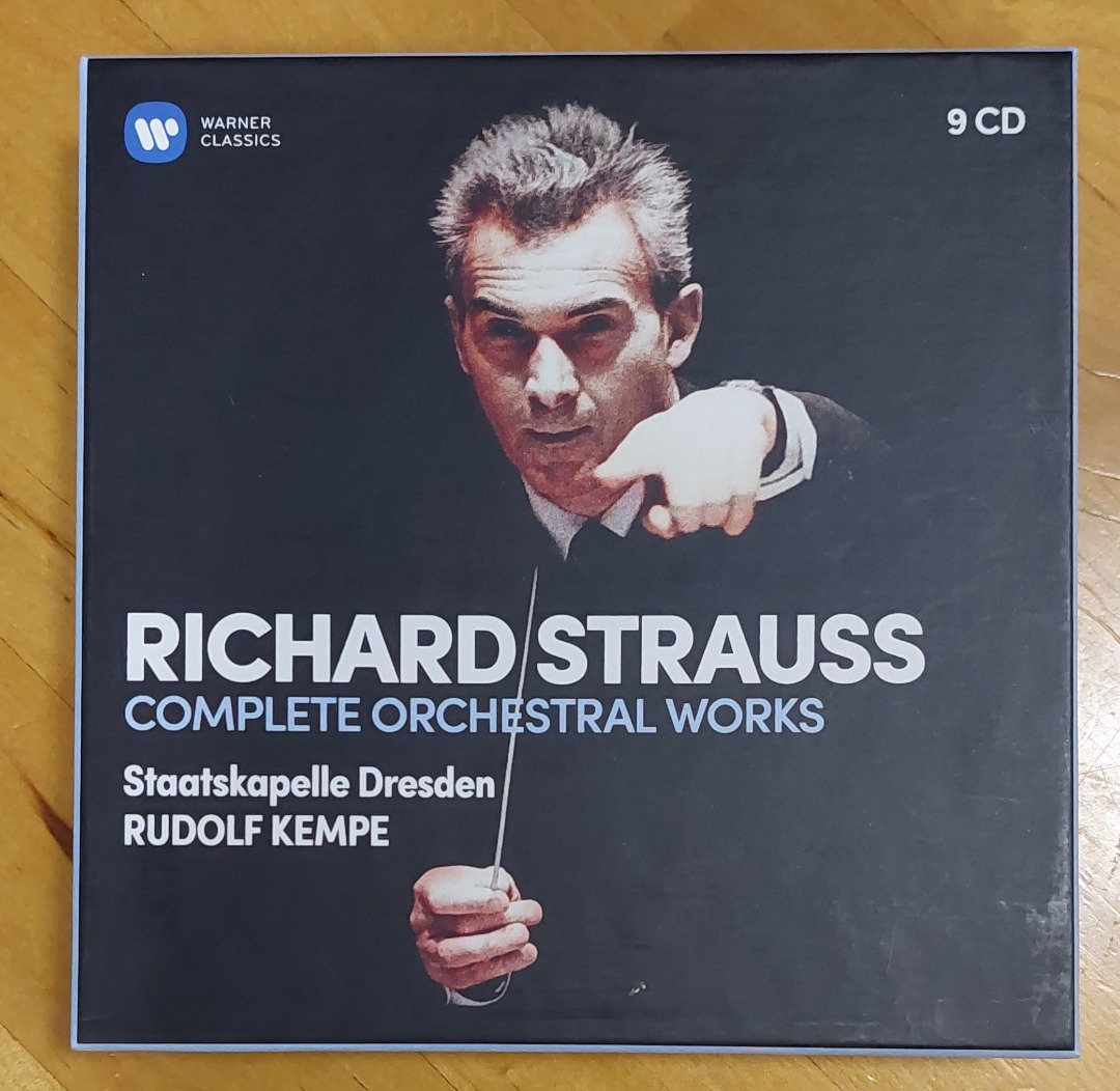 Richard Strauss - Complete Orchestral Works Kempe 9 CD Box Set, Hobbies ...