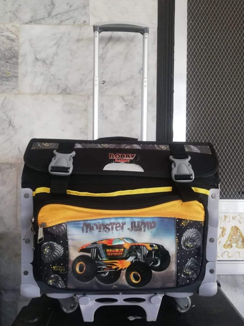 Robby Rabbit Monster Jump Large House-Type Trolley, Hobbies & Toys ...