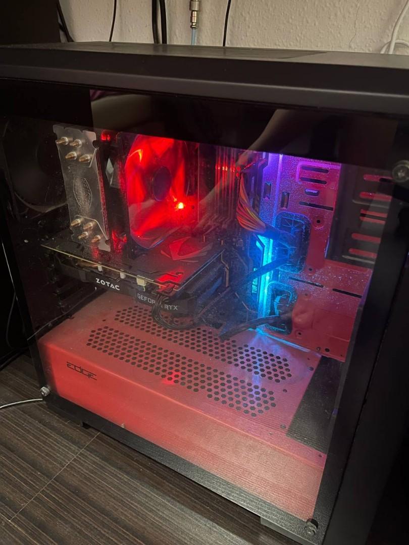 Gaming pc cpu whole set, Computers & Tech, Desktops on Carousell