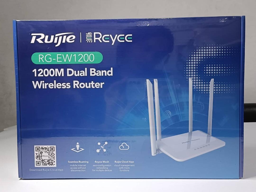 Ruijie-Reyee RG-EW1200 1200M Dual-band Wireless Router, Computers ...