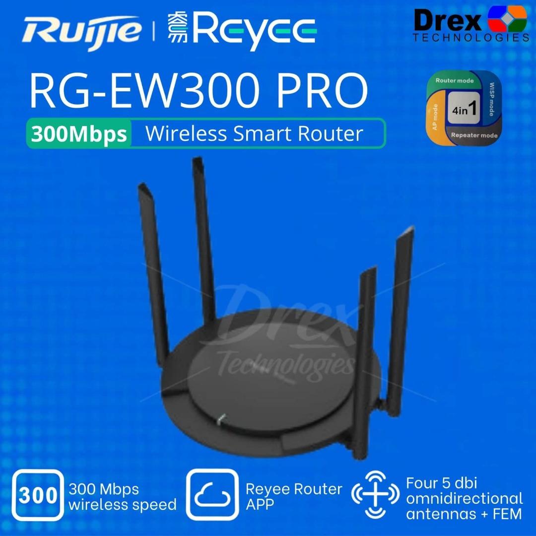 Ruijie-Reyee RG-EW300 PRO 300Mbps Wireless Smart Router, Computers ...