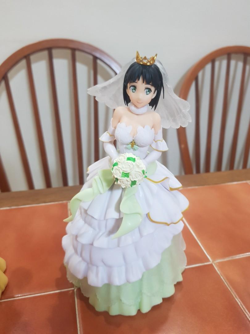 SAO Code Register EXQ Wedding Dress Ver. Asuna, Alice, Sinon, Suguha ...