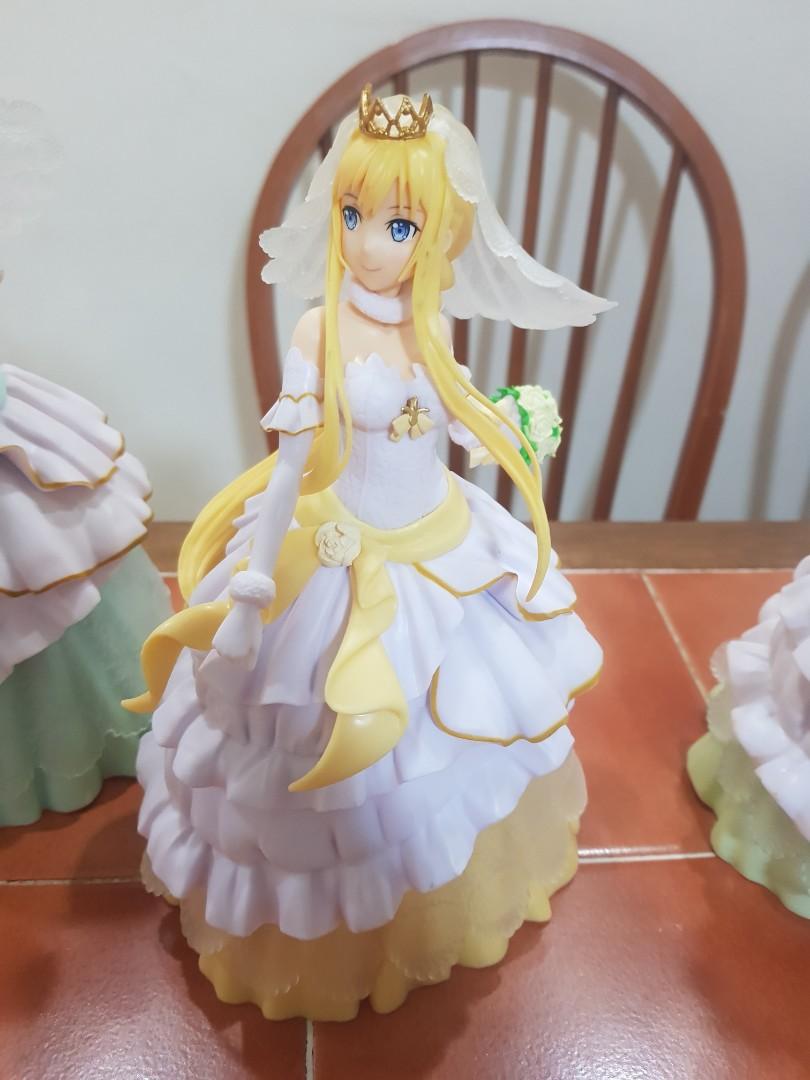 SAO Code Register EXQ Wedding Dress Ver. Asuna, Alice, Sinon, Suguha ...