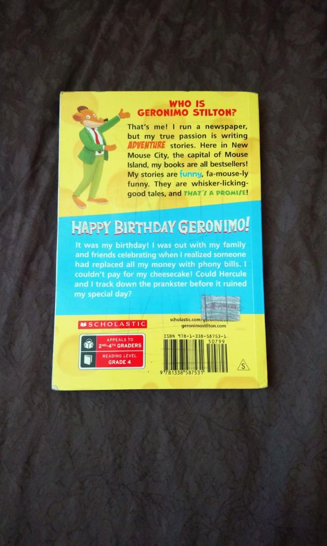 Scholastic Geronimo Stilton, Hobbies & Toys, Books & Magazines ...