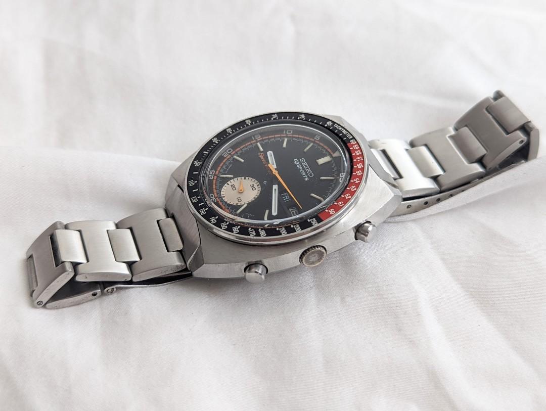 Seiko 6139-6032 Vintage Chrono, Luxury, Watches on Carousell