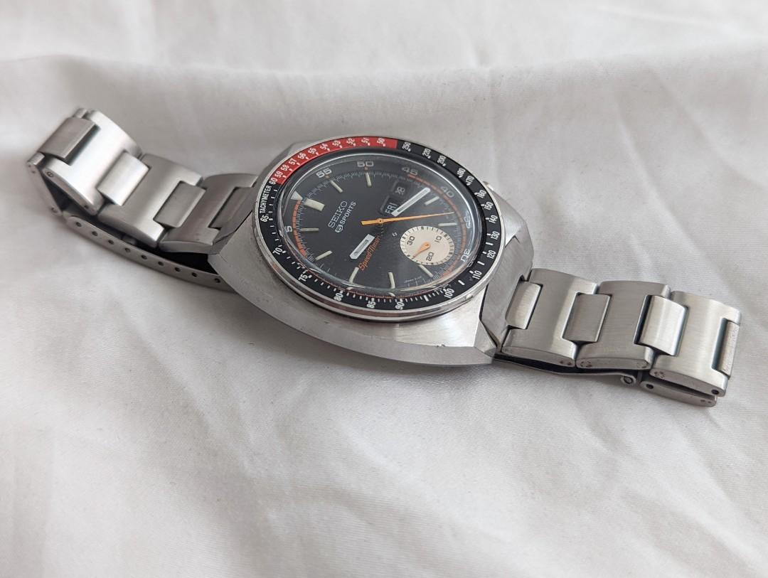Seiko 6139-6032 Vintage Chrono, Luxury, Watches on Carousell
