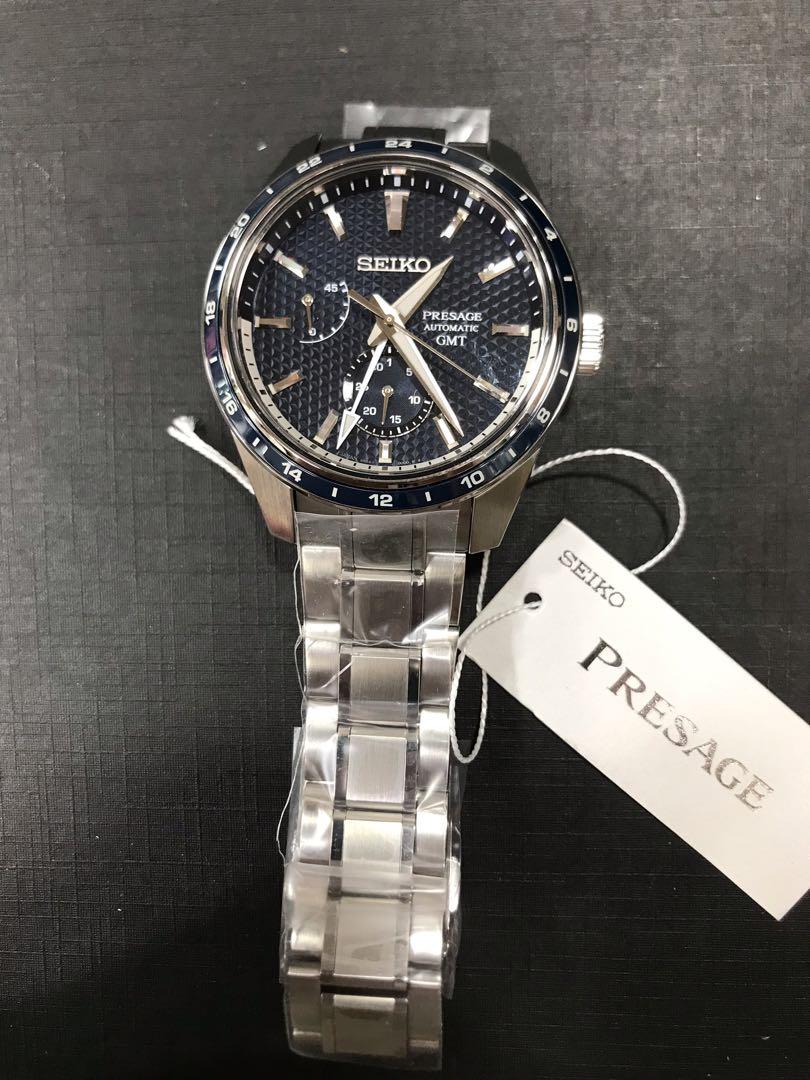 Seiko Presage GMT SPB303 SPB303J SPB303J1, Men's Fashion, Watches ...