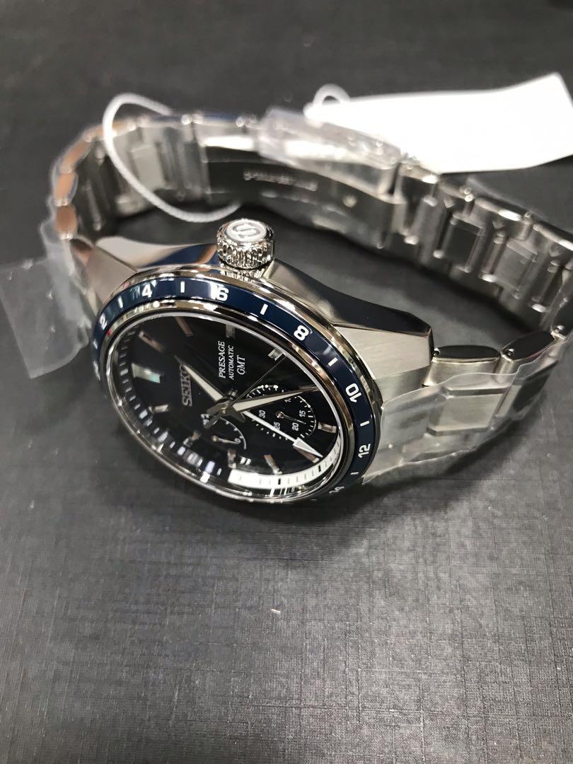 Seiko Presage GMT SPB303 SPB303J SPB303J1, Men's Fashion, Watches ...