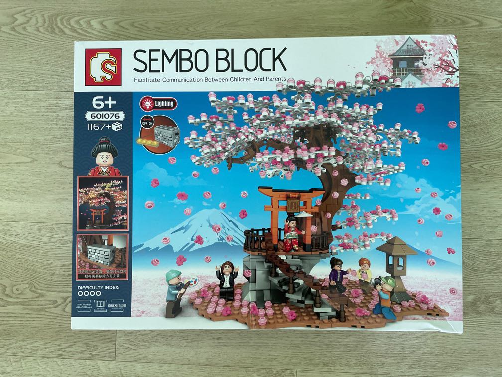 Sembo Block Sakura Japan, Hobbies & Toys, Toys & Games on Carousell