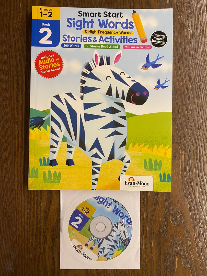 Sight Words & High-Frequency Words (Grade 1-2) Book 2, 興趣及遊戲, 書本 & 文具 ...