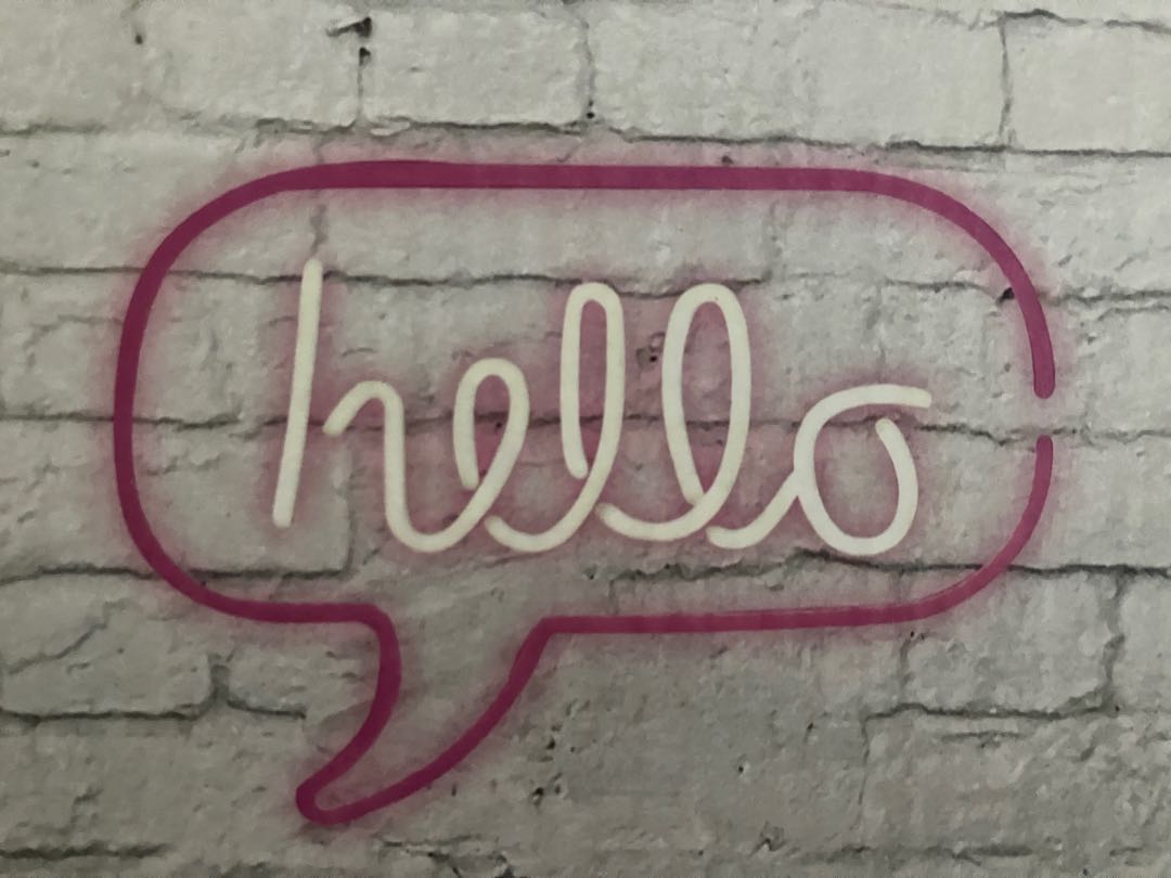 Sign of a bright and chirpy welcome!, Furniture & Home Living, Home ...