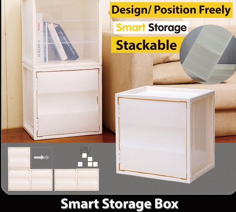 Smart Storage Box SSB - Stackable Cabinet / Kitchen Rack /Bathroom Home ...