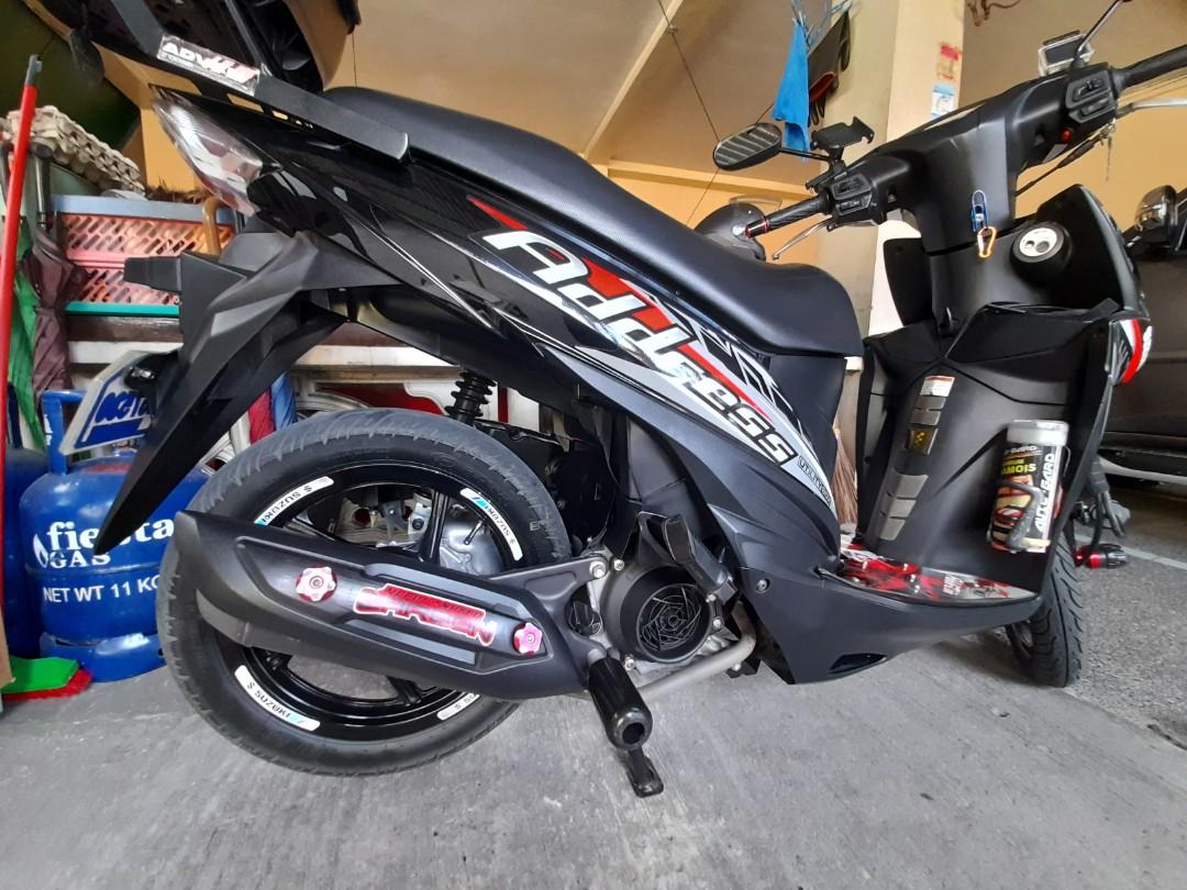 Suzuki address, Motorbikes, Motorbikes for Sale on Carousell