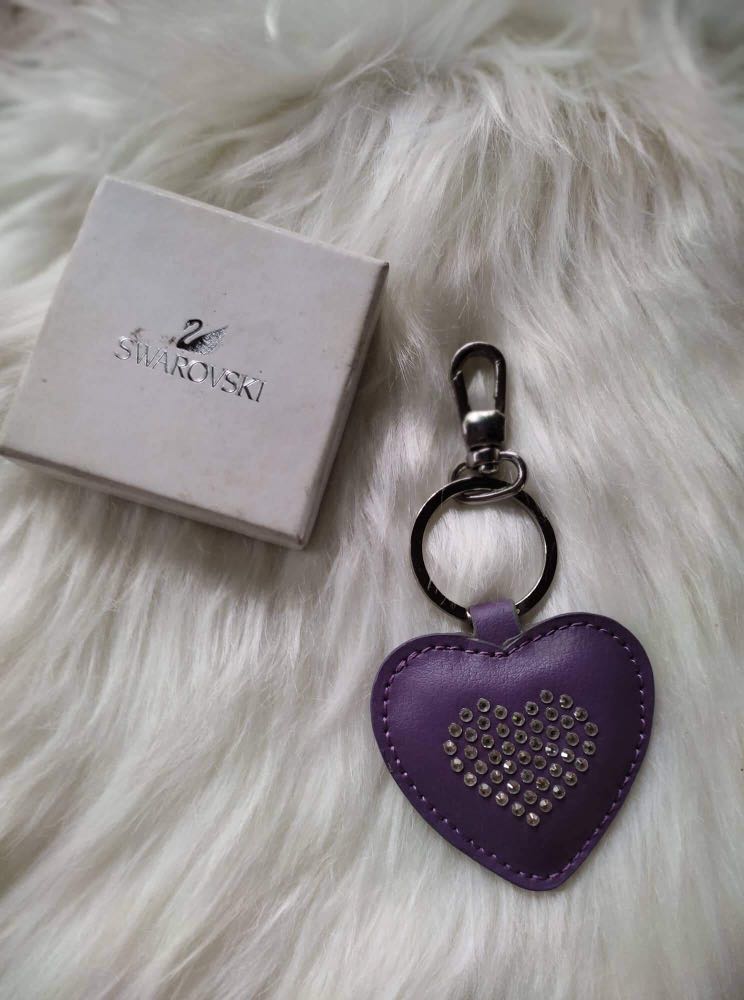 Swarovski key chain, Women's Fashion, Bags & Wallets, Wallets & Card ...