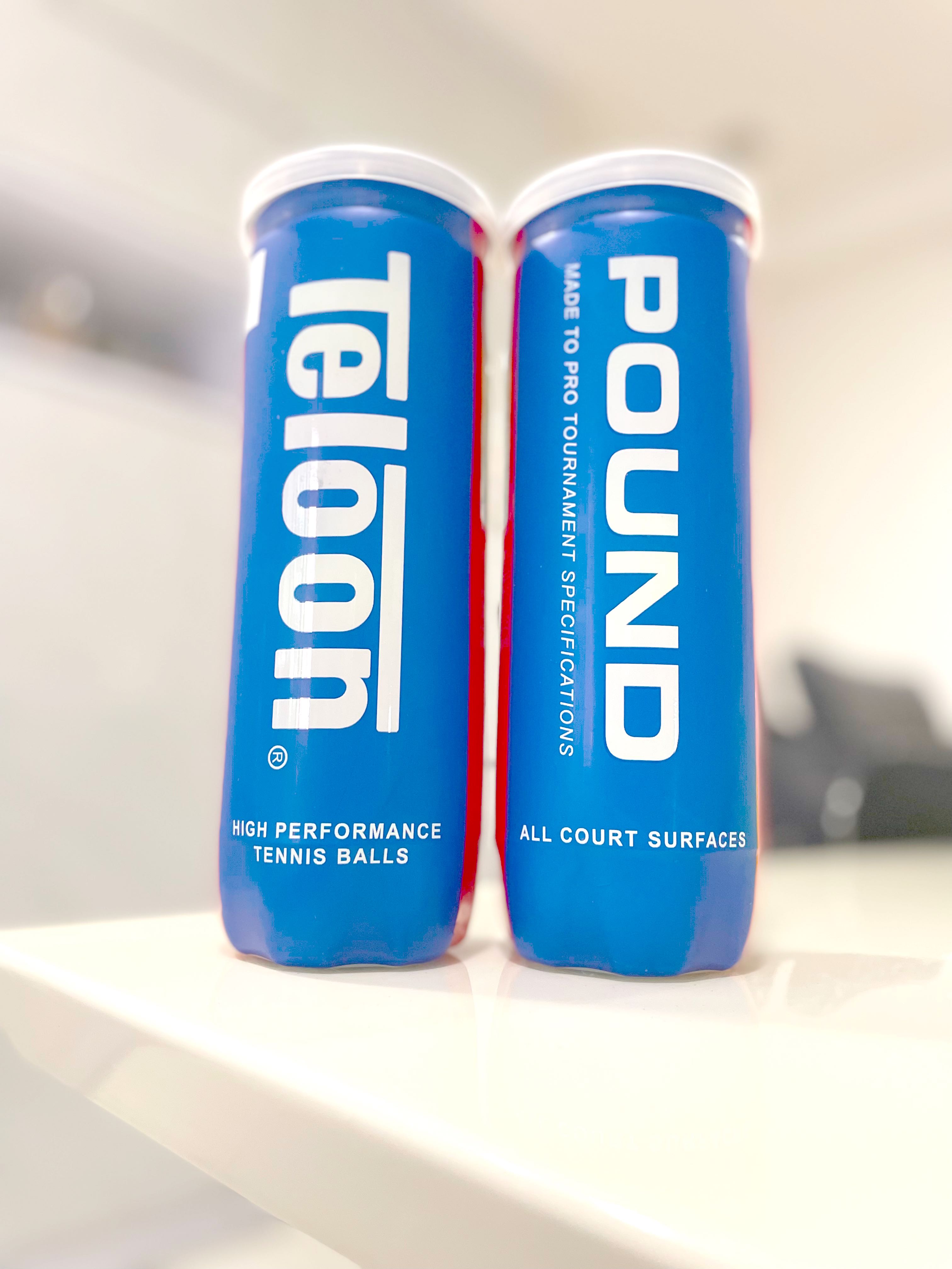 Teloon Pound Tennis Balls (Official STA Tournament Balls), Sports ...