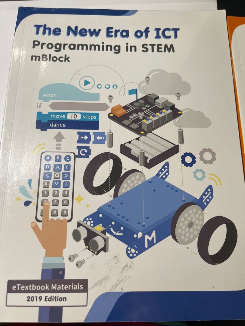 The New Era of ICT Progeamming in STEM mBlock, 興趣及遊戲, 書本 & 文具, 教科書 on Carousell