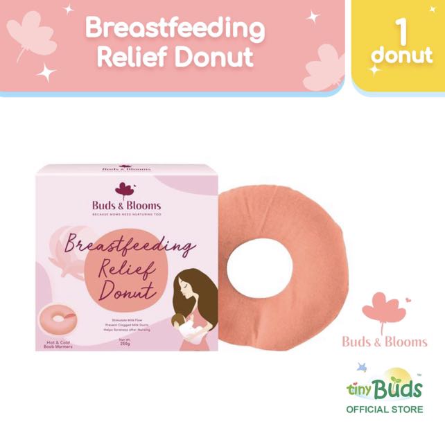 Tiny Buds Breast Relief Donut, Babies & Kids, Maternity Care on Carousell