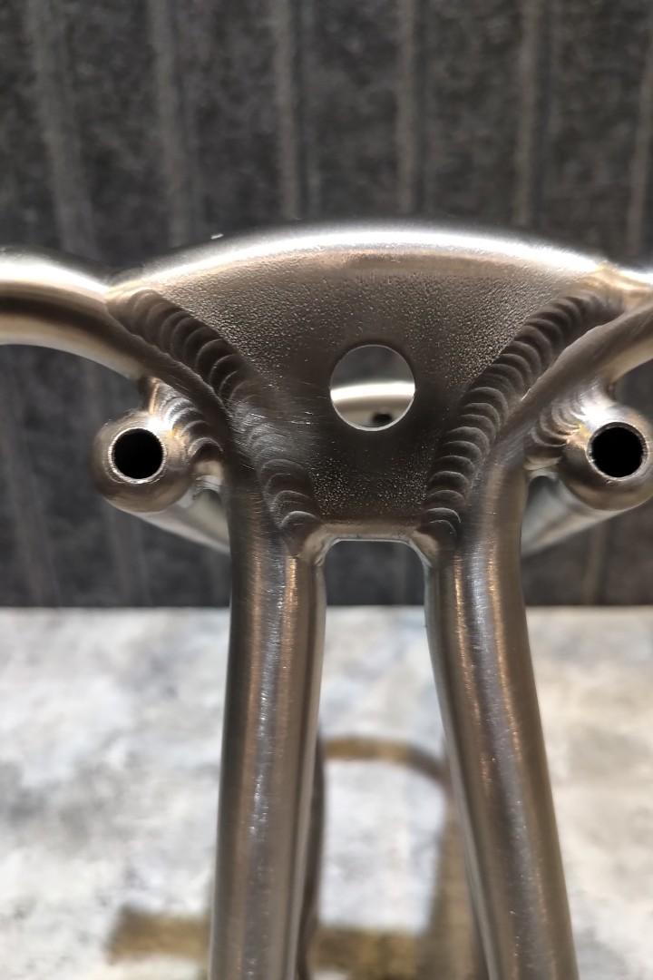 Super light Titanium rear triangle for brompton,aceofix or pike frames ...