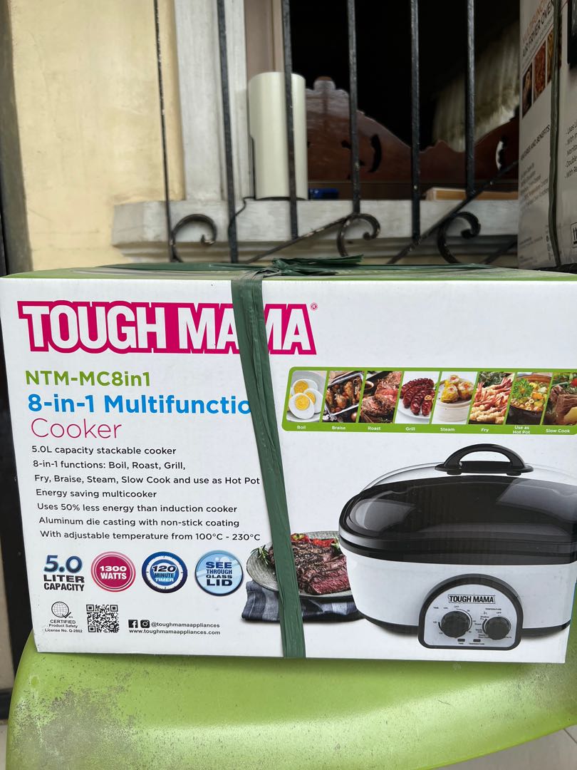 Tough Mama 8 in 1 multifunction cooker, TV & Home Appliances, Kitchen ...