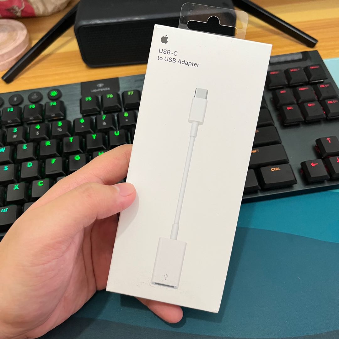 Type C to USB Apple Adapter, Computers & Tech, Parts & Accessories ...