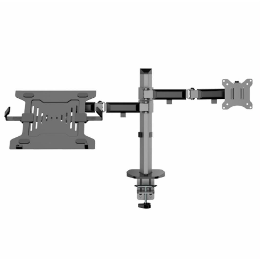 ULTi Premium Monitor-Laptop Dual Mount | Monitor Stand | Laptop Stand ...