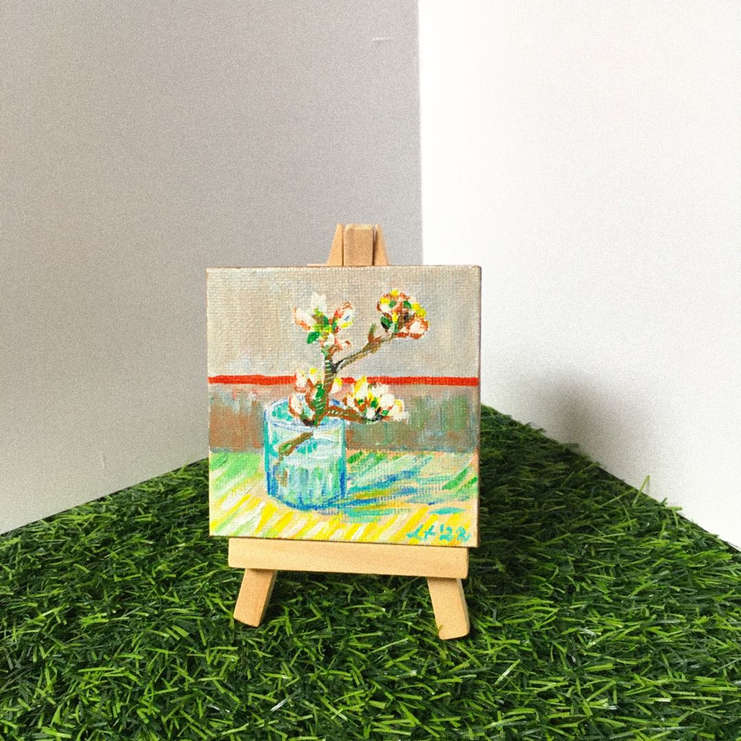 Van Gogh inspired mini painting, Hobbies & Toys, Stationary & Craft ...