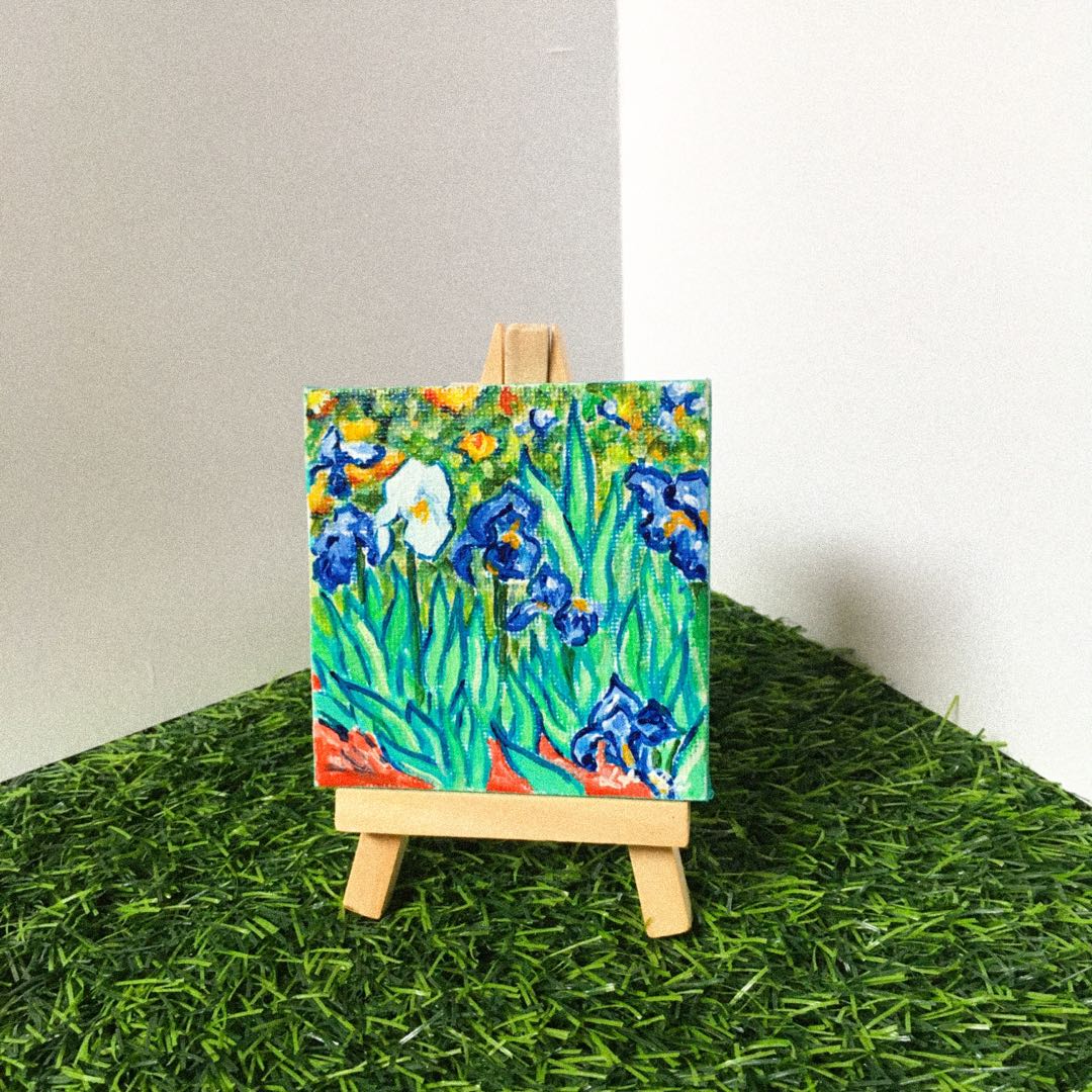 Van Gogh inspired mini painting, Hobbies & Toys, Stationary & Craft ...