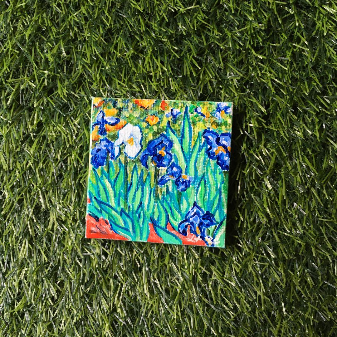 Van Gogh inspired mini painting, Hobbies & Toys, Stationary & Craft ...