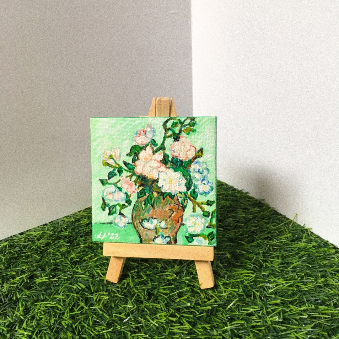 Van Gogh inspired mini painting, Hobbies & Toys, Stationary & Craft ...