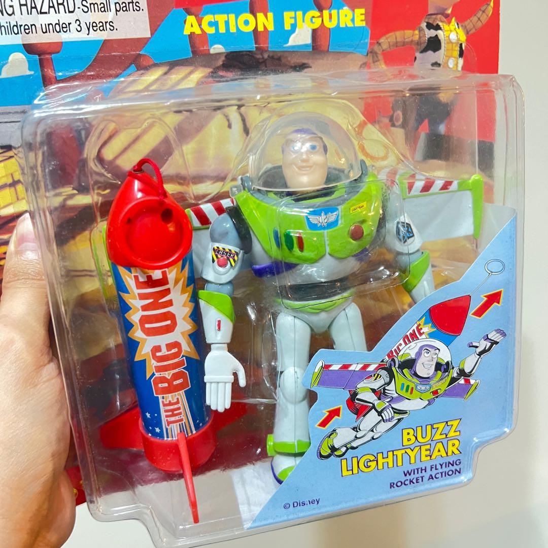 Vintage 1995 Buzz Lightyear Big One Rocket Toy Story Disney Pixar by ...