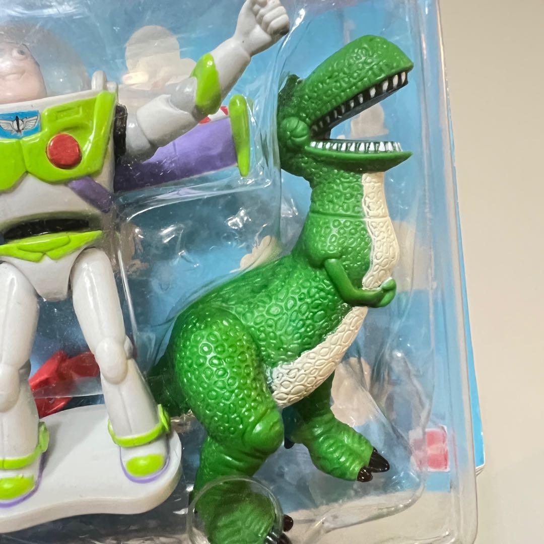 Vintage 1995 Buzz Lightyear Flies Home with Big One Rocket and Rex ...